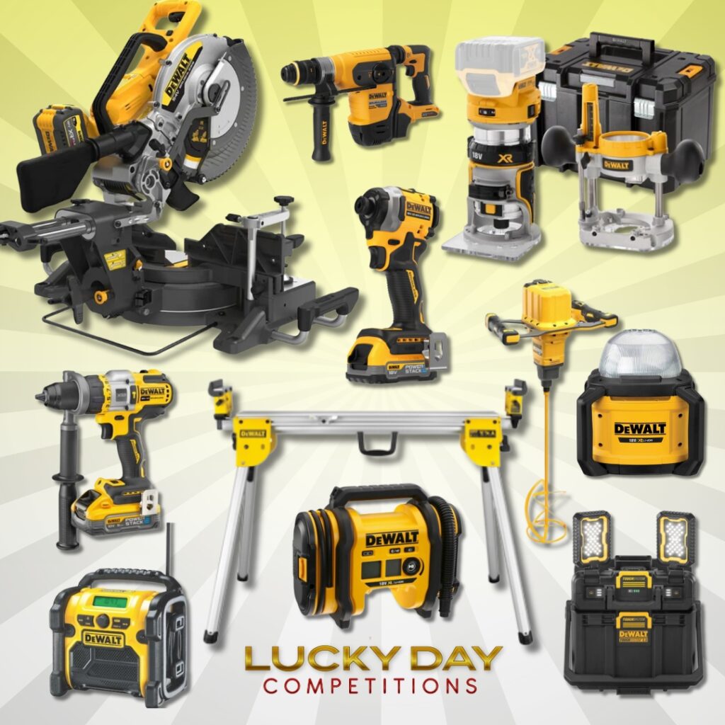 DeWalt Tool Kit 24 Lucky Day Competitions